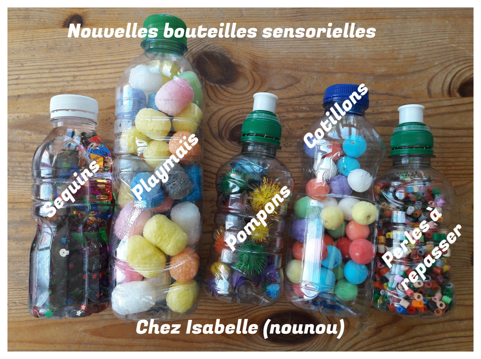 Bouteilles sensorielles